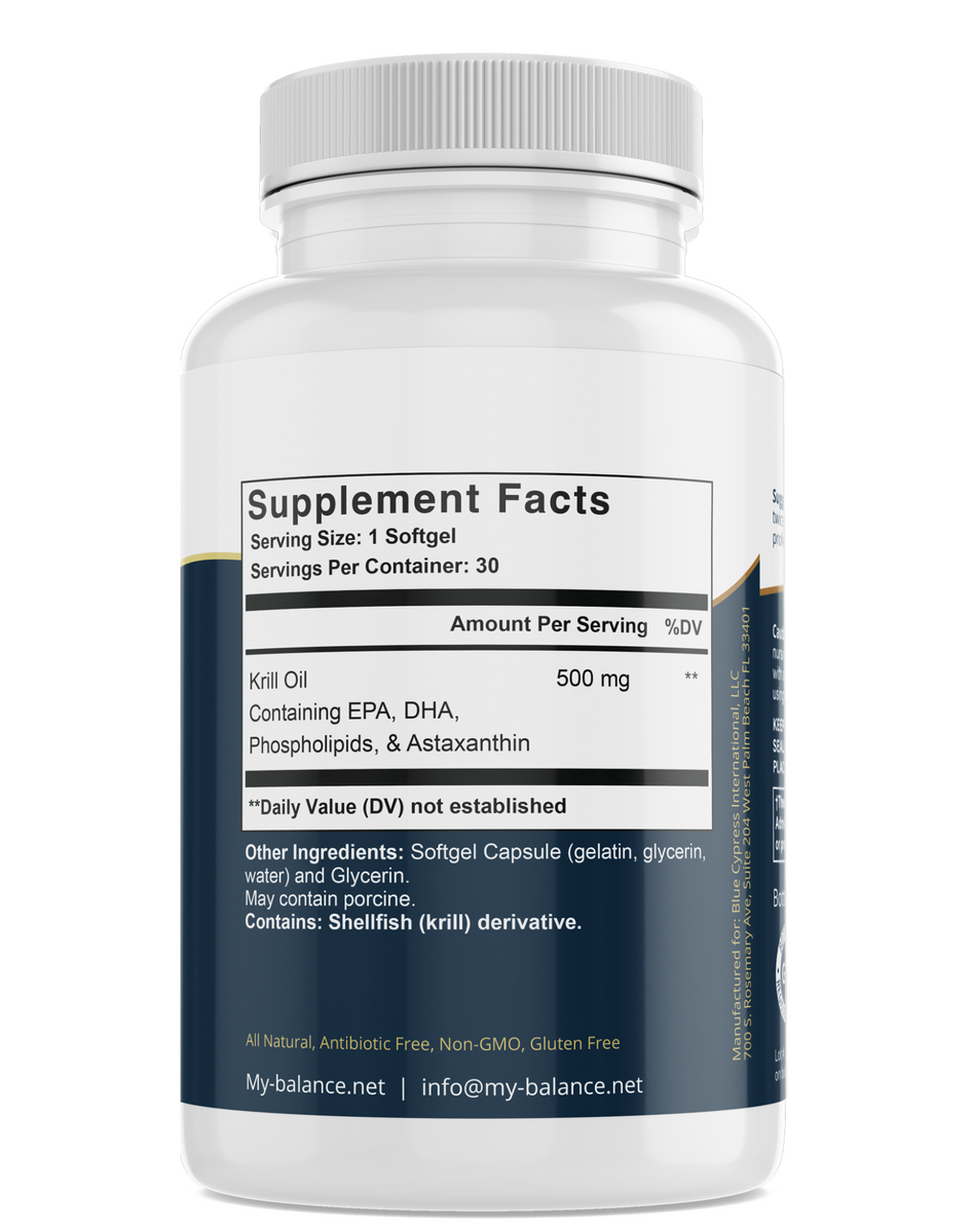 Krill Oil - A Rich Source of Omega-3 Fatty Acids – My Balance